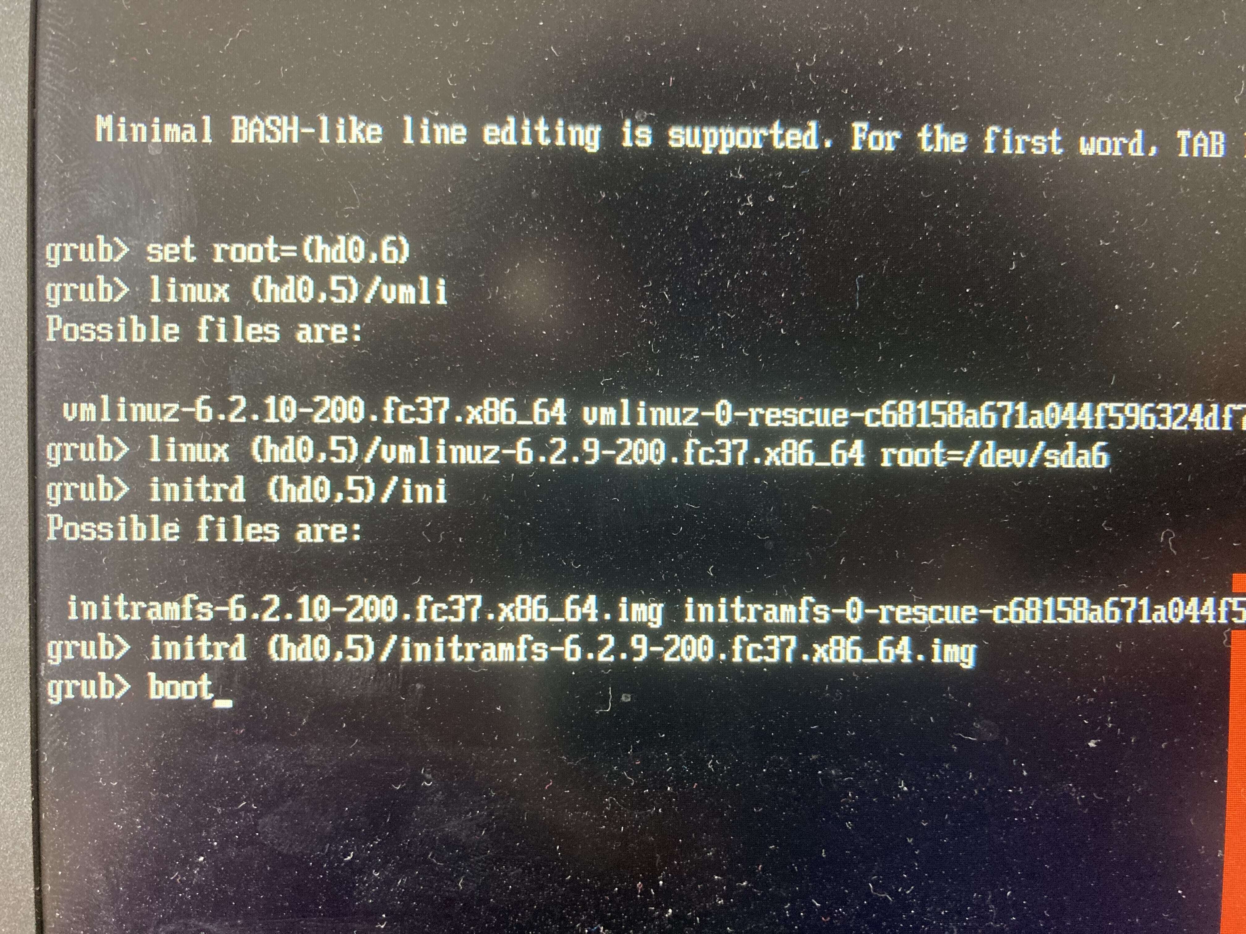Issue loading the kernel with Fedora 37/W11 double boot : r/linuxquestions