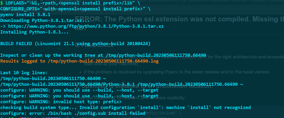 Les Jean-Informatique spé Python venez ici svp - Problème avec pyenv sur le forum Blabla 18-25 ...