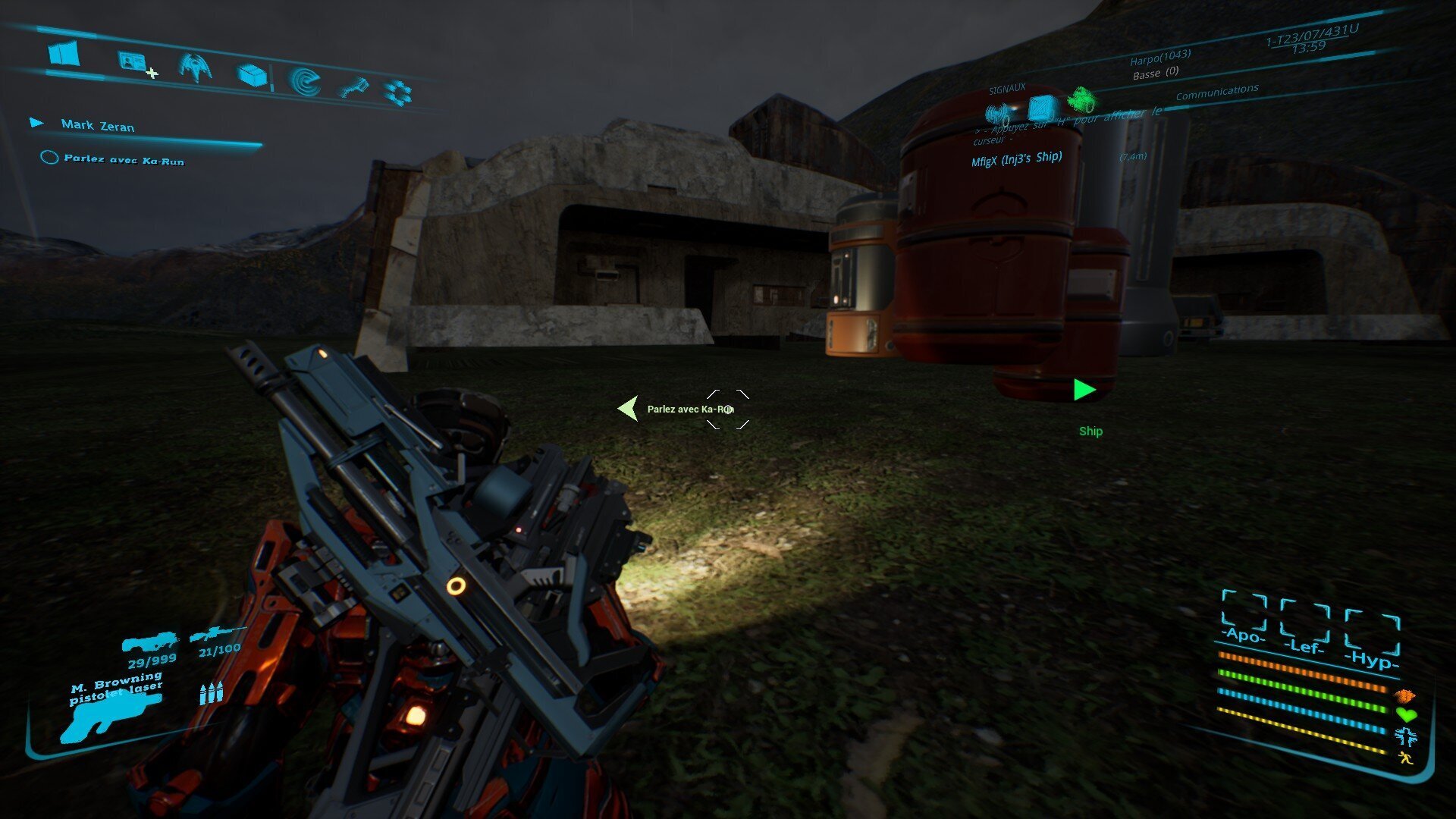 Ka-Run camp - entities fly above the ground. :: SpaceBourne 2 Bug ...