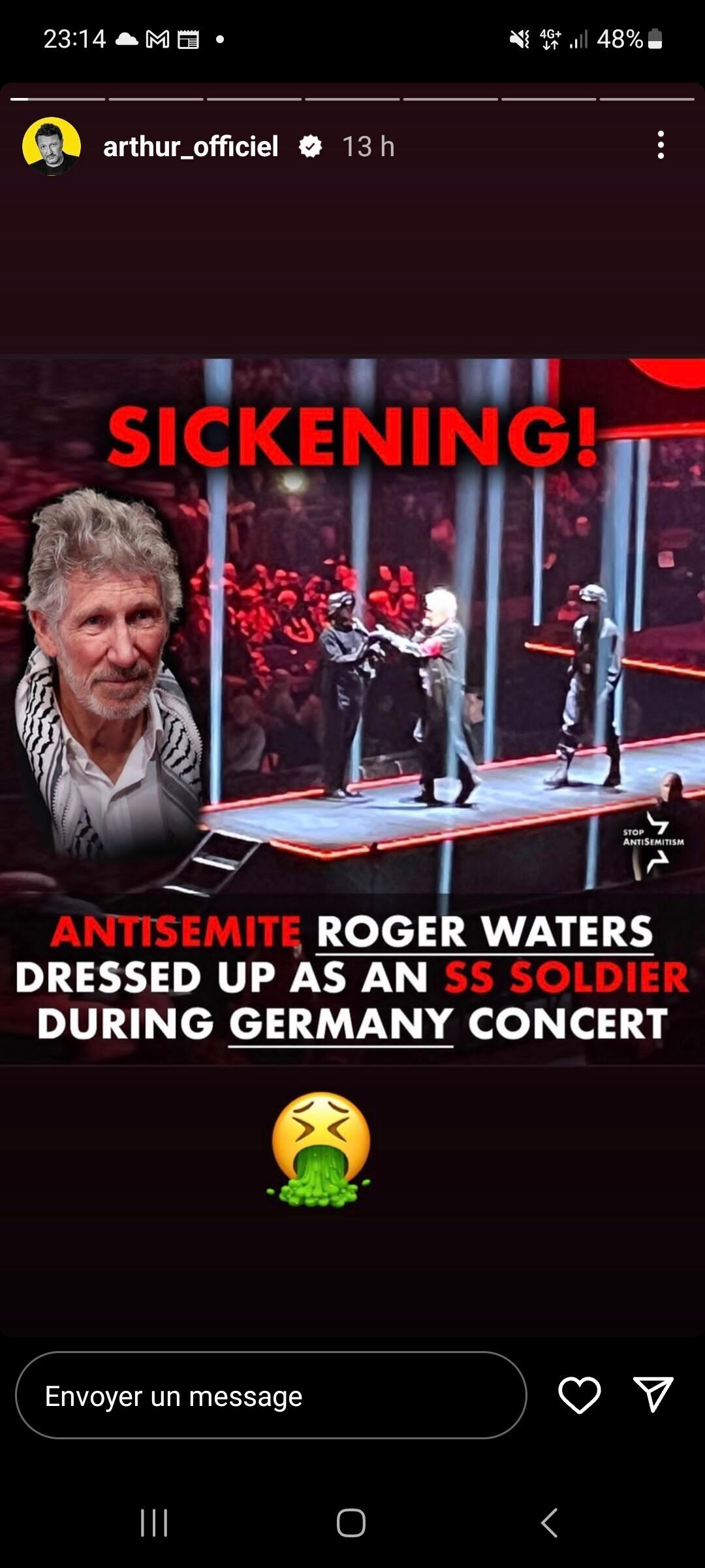 [SCREEN] La dernière story Insta d'ARTHUR va vous surprendre sur le ...