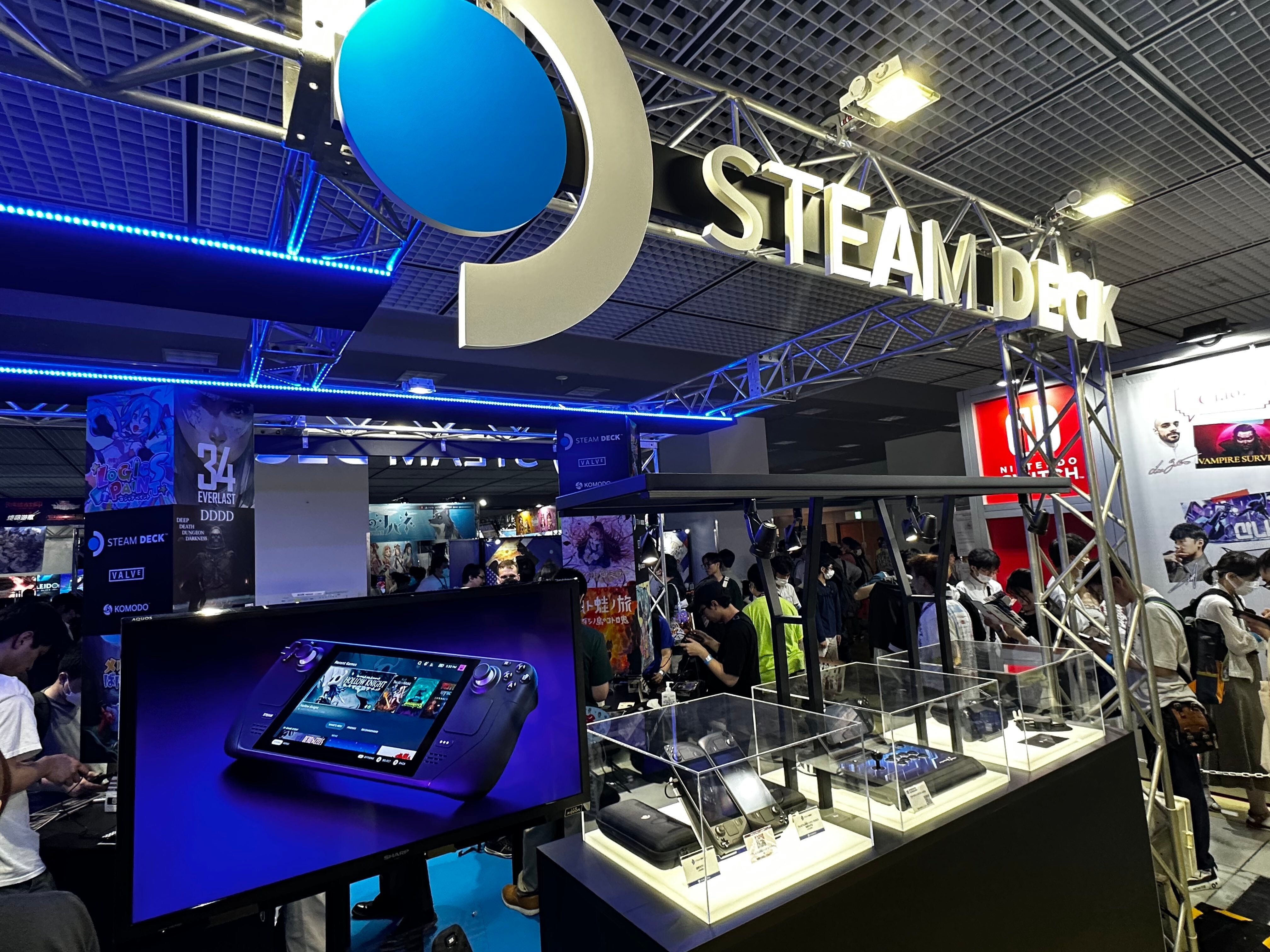 le stand steam deck est énorme et plein à craquer au bitsummit sur le forum Guerre des Consoles ...