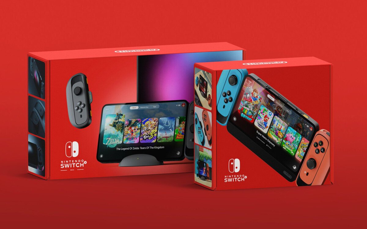 Nintendo Switch 2 : Première images de la console Borderless ! sur le ...