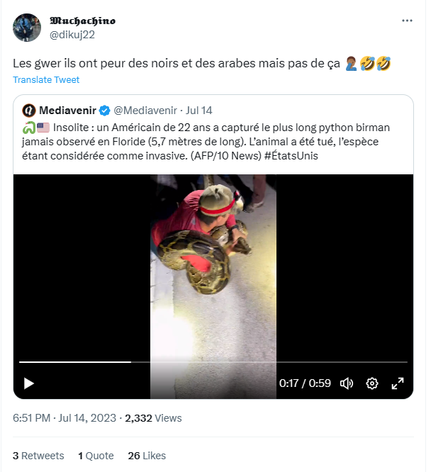 ce NOIR FIER parle des GWERONS et SPEAK les FACTS !!! sur Onche, votre ...