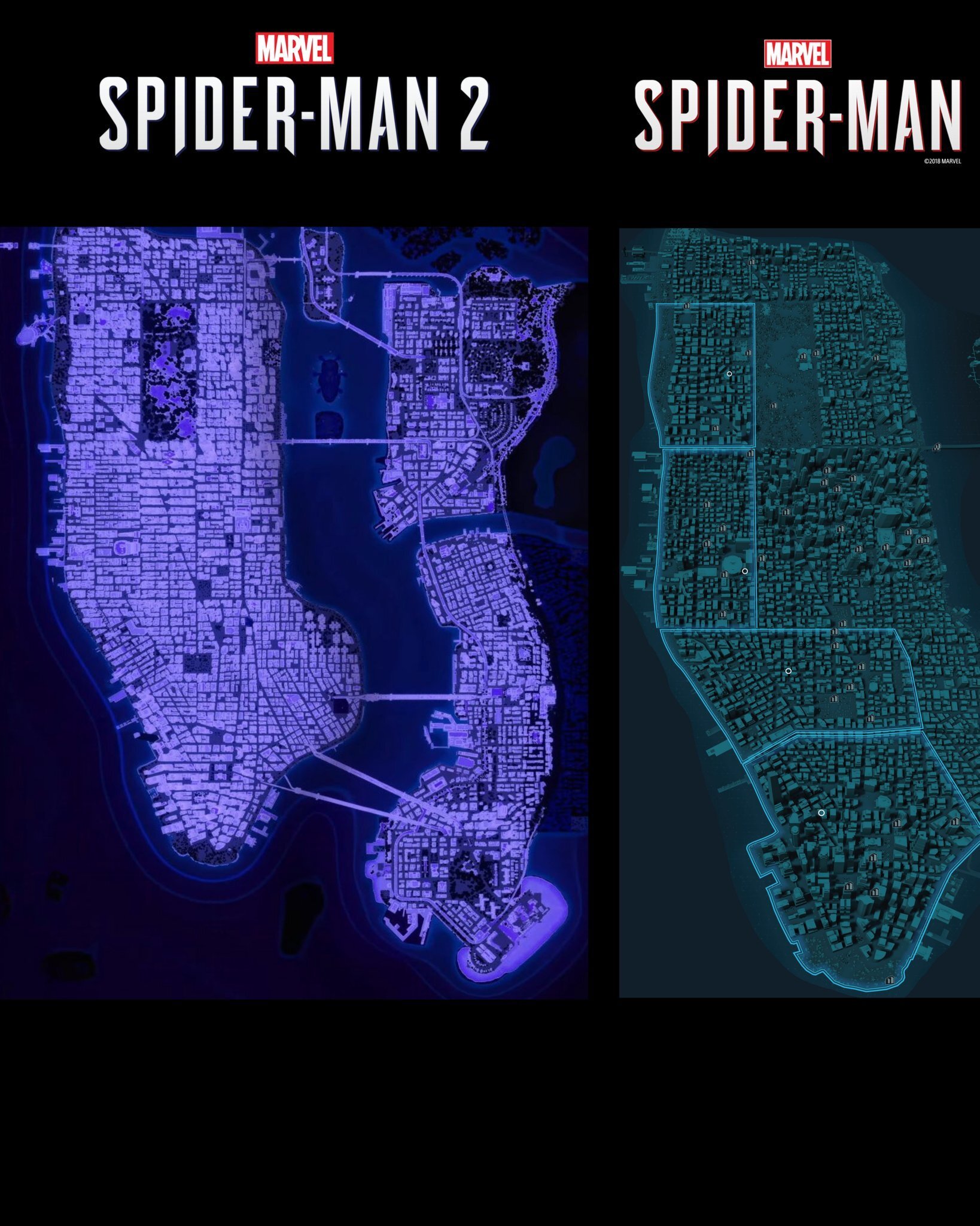 [Officiel] Tout les changements effectués par rapport à Spider-Man 2018 ...