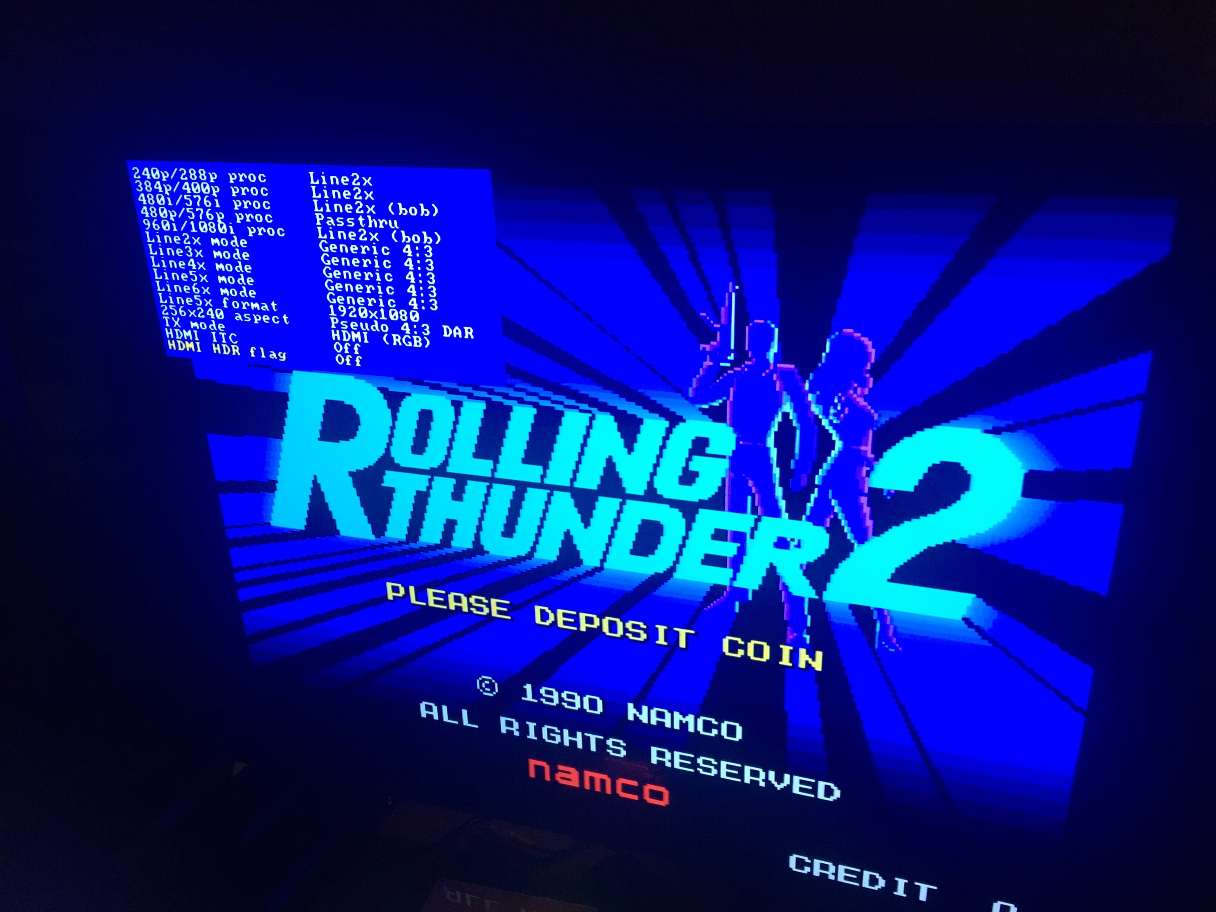 OSSC sync settings required with Sega Mega Play hardware ...