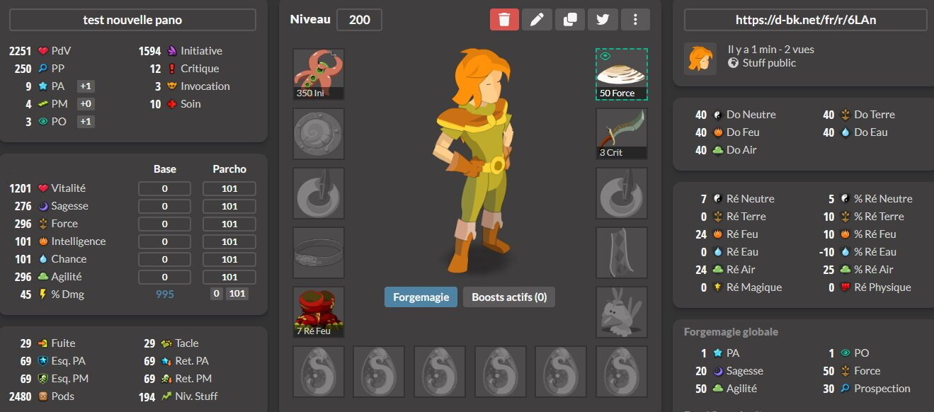DONJON GROBE ET NOUVELLE PANOPLIE - Forum - DOFUS, le MMORPG stratégique.