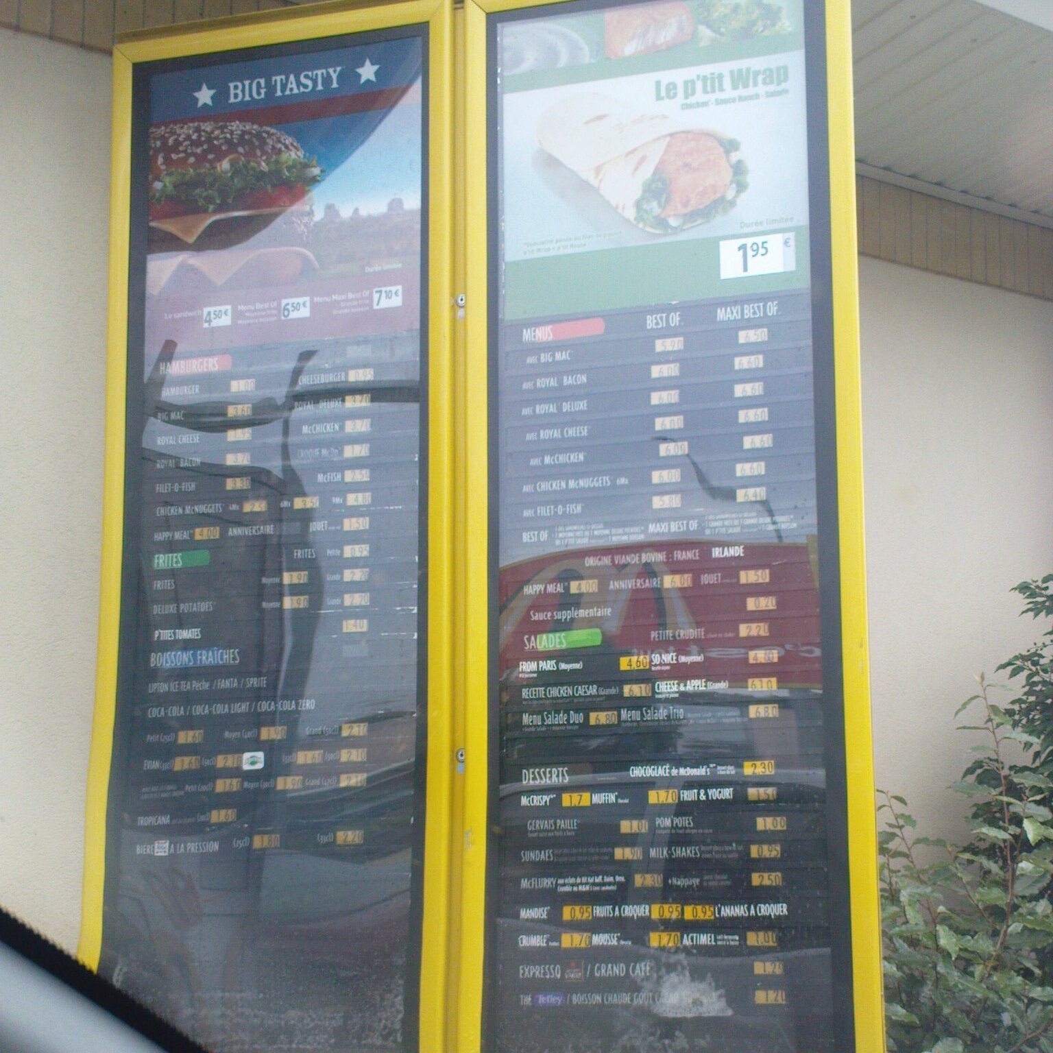 AYAAAA, Mcdo sort deux nouveaux menu à 5 et 6 euros !! (L'inflation ...