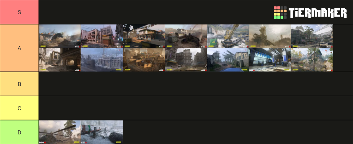 Ma TiersList des Maps MWIII sur le forum Call of Duty : Modern Warfare ...