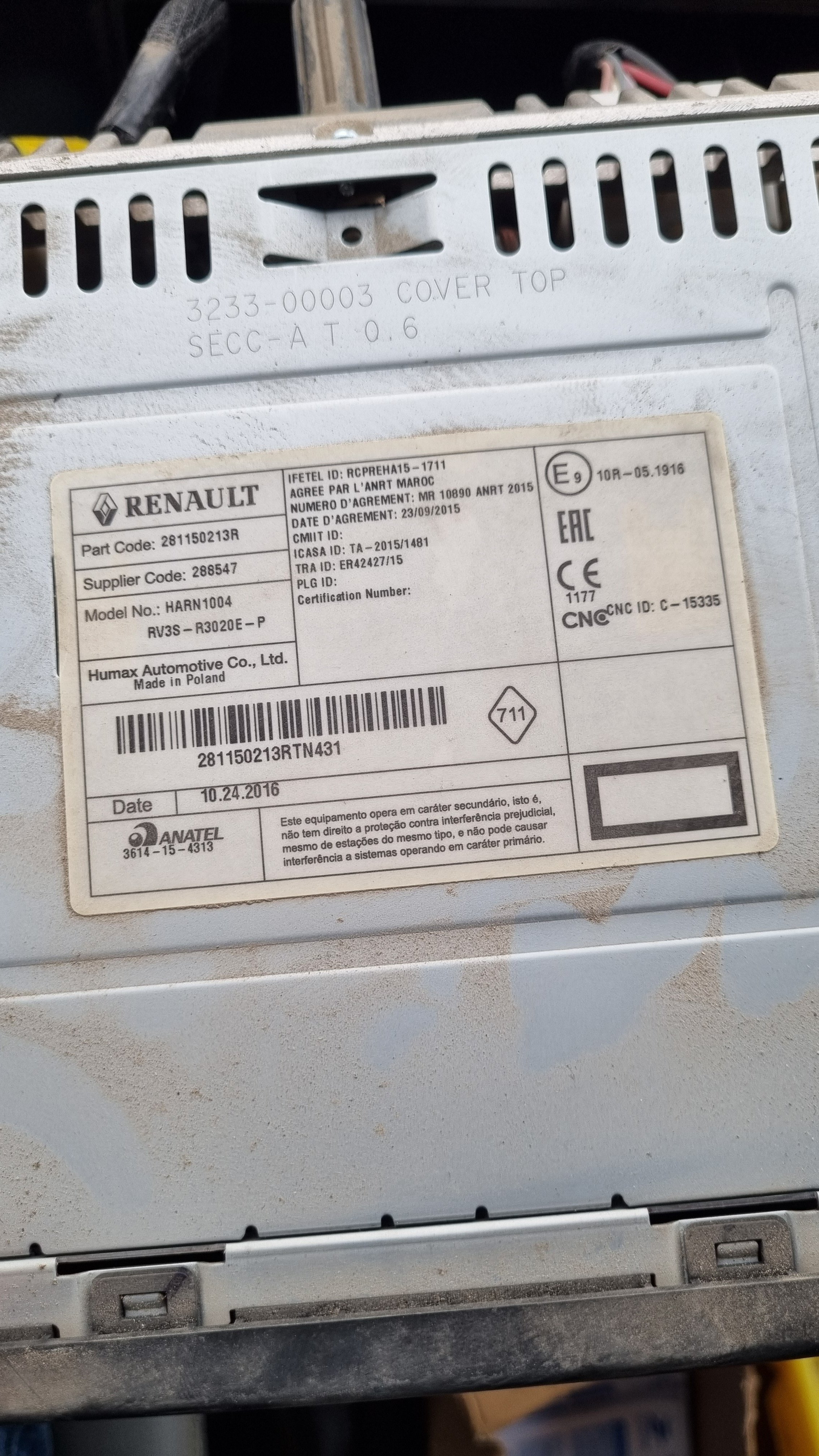 CODE AUTORADIO RENAULT - Page 341 - Renault - Forum Auto