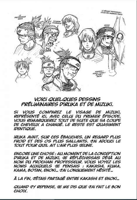 Kishimoto a eu tort de nommer Kakashi Caca-chie sur le forum Blabla 18 ...