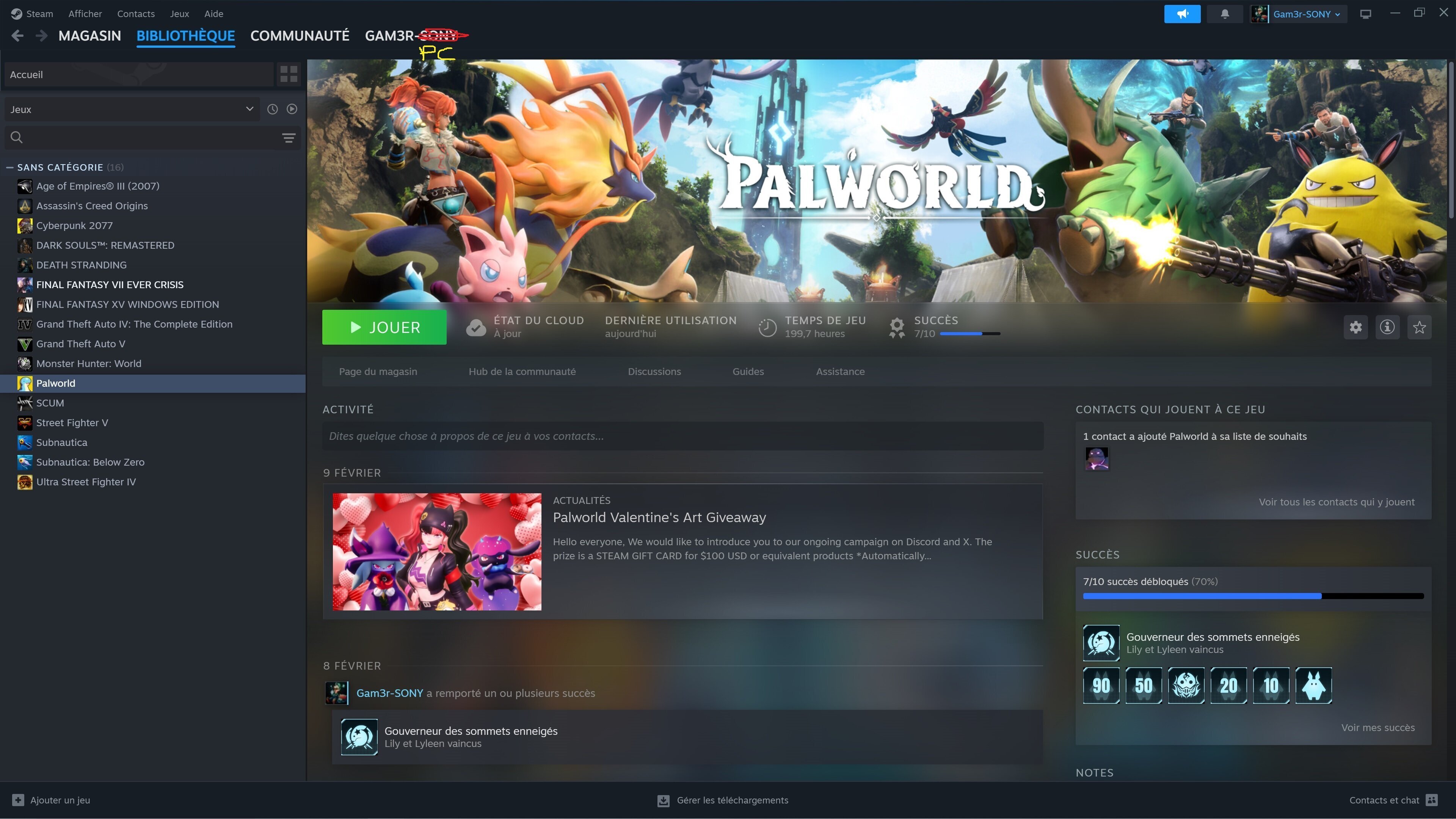 Le mythe du "les joueurs PC jouent en masse aux jeux Sony" sur le forum ...