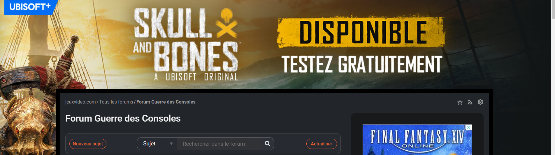 Mais non JVC ils ont vraiment mis 15/20 à Skull And Bones ? sur le forum Guerre des Consoles ...