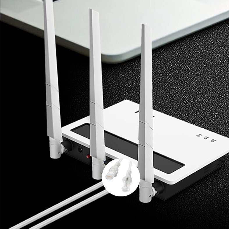 Cablu retea, Yulinland, RJ45, Cablu Ethernet de Internet cu Mufa, Cat 6 ...