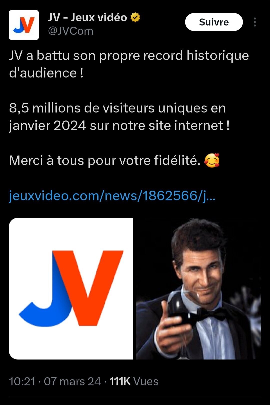 [ALERTE] JV a battu son record d'audience ! sur le forum Communauté ...