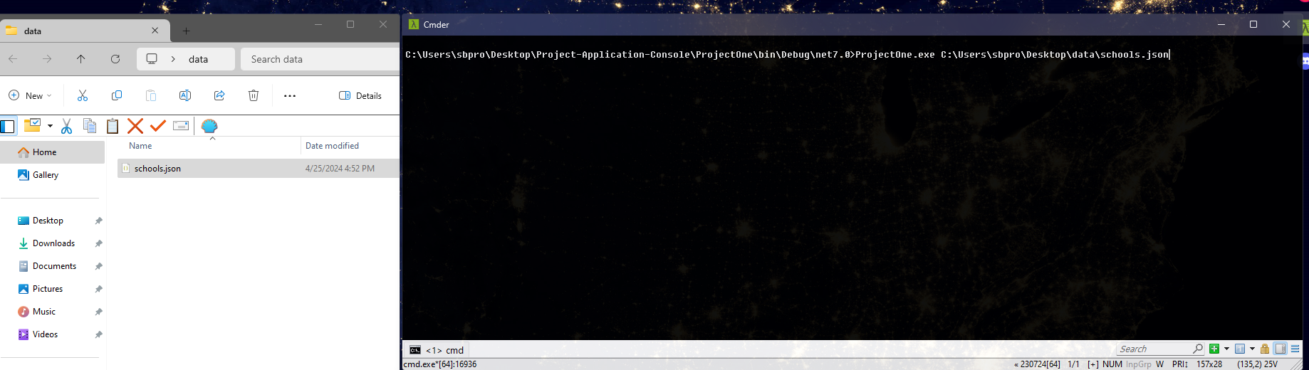 GitHub - SuperCoolNinja/Project-Application-Console: Wild Code School, First Project ...