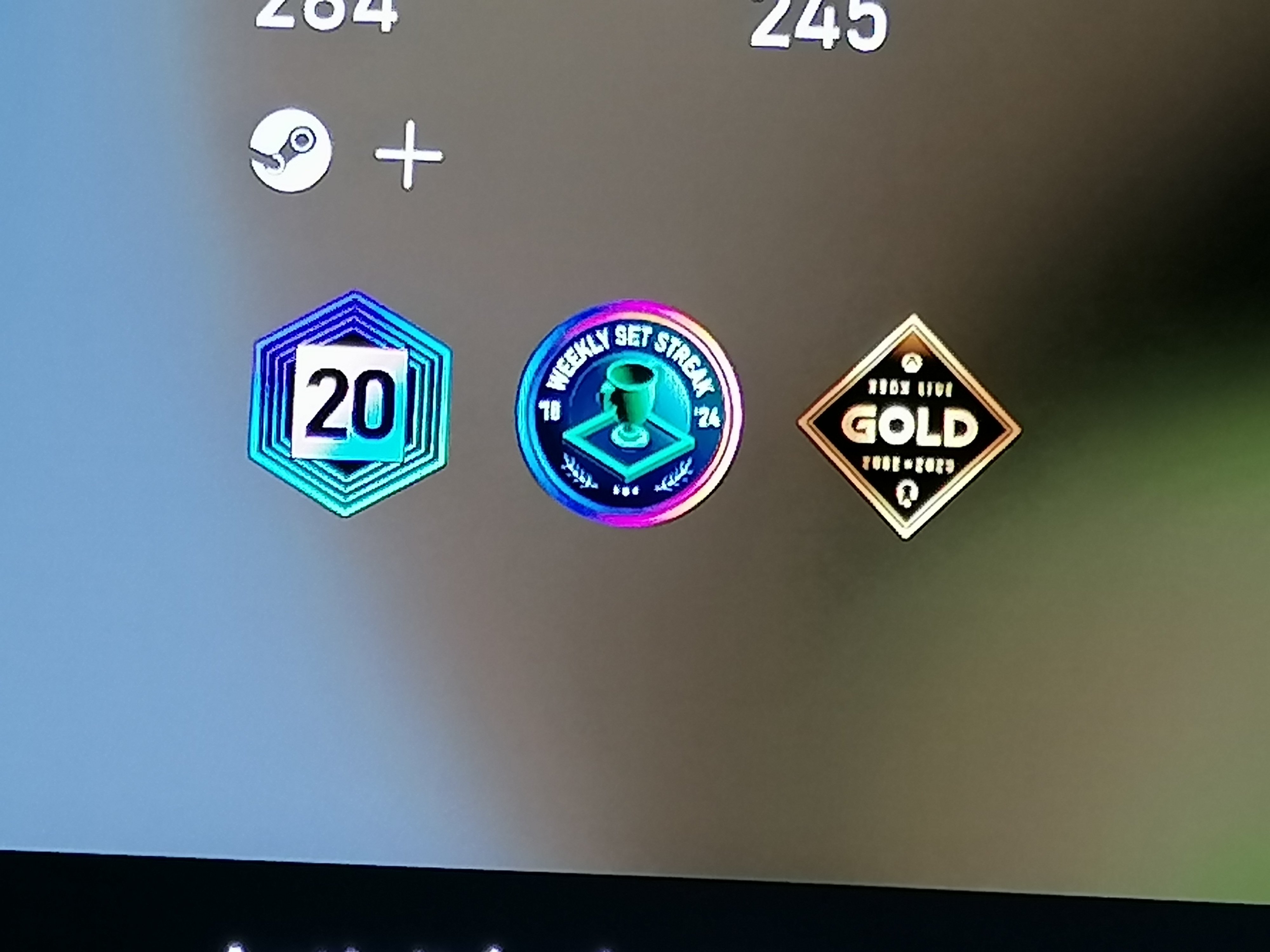 Badge Weekly Set Streak profil sur le forum Xbox Series X - 05-05-2024 ...