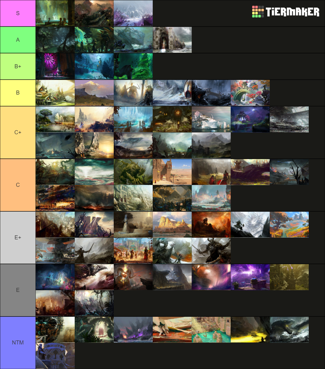 Tiers liste des Map de Guild wars 2 - Discussions sur Guild Wars 2 ...