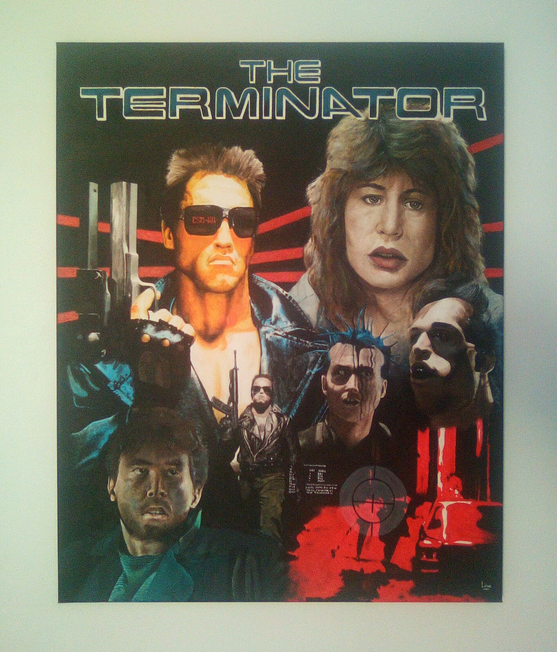 [ART] Les FEETS métallique de ma nouvelle PEINTURE, vous en pensez quoi ...