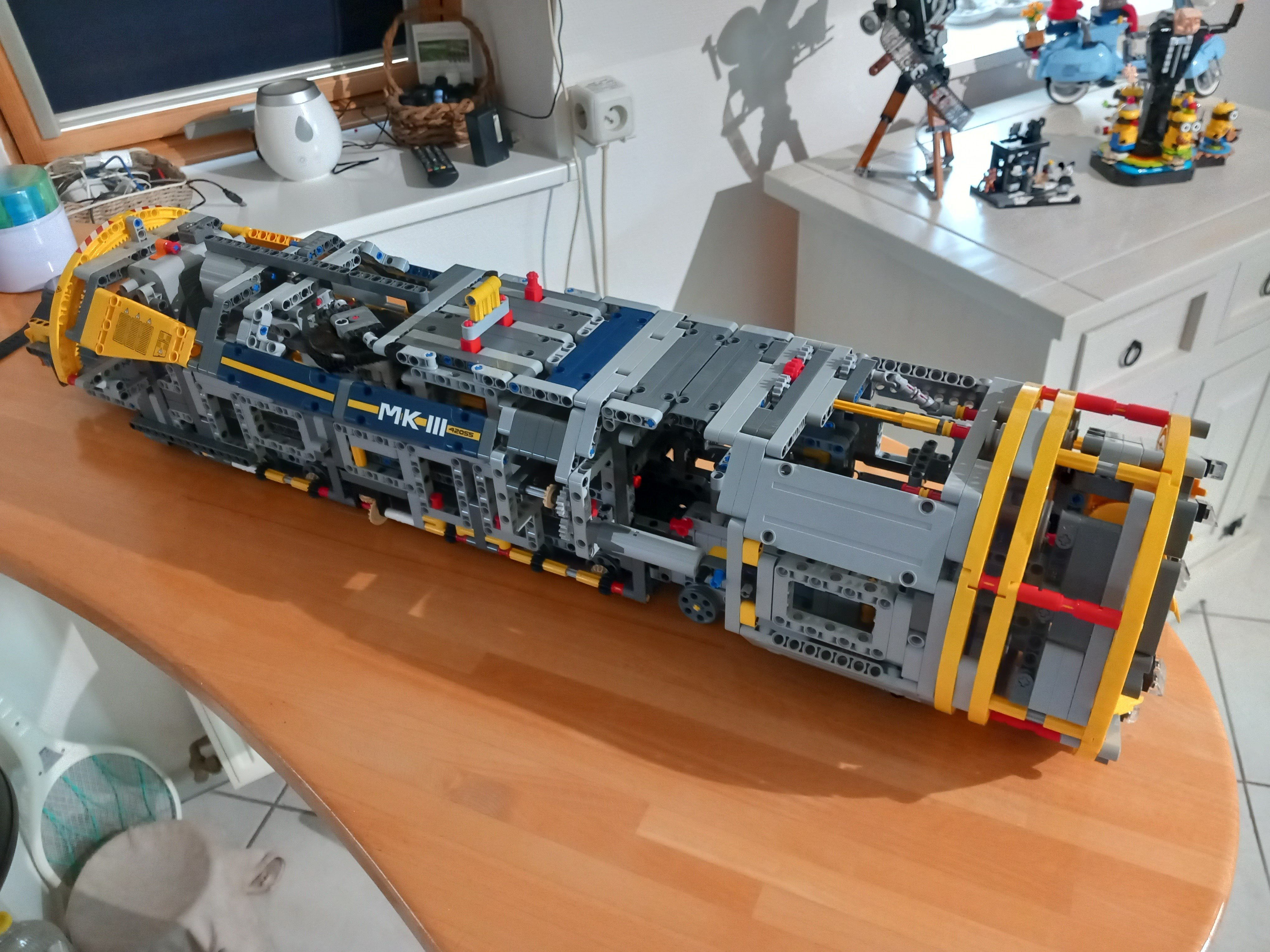 LEGO MOC Tunnel Boring Machine by TheThirdModel | Rebrickable - Build ...