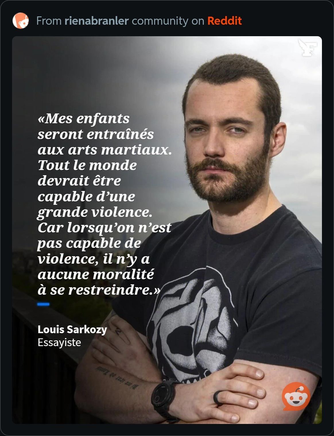 LOUIS SARKOZY, ce CHAD déter MAÎTRE D’ARTS MARTIAUX ! sur JvArchive ...