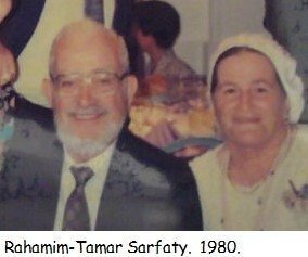 TAMAR RIBOH EPOUSE SARFATY. 1926-2015. 1/3.