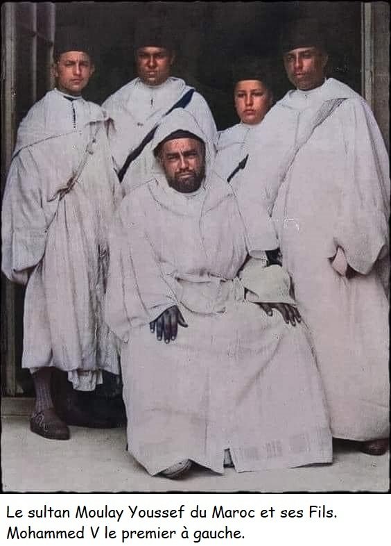LE SULTAN MOULAY YOUSSEF EL-ALAOUI. 1912-1927.