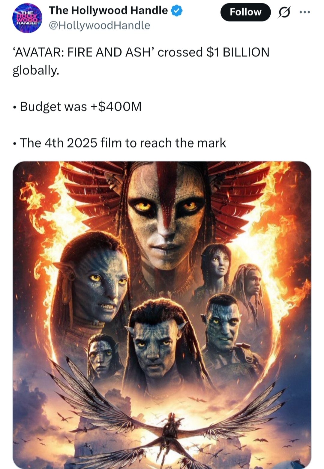 AVATAR 3 vient de faire 1 MILLIARD sur le forum Blabla 18-25 ans - 03 ...
