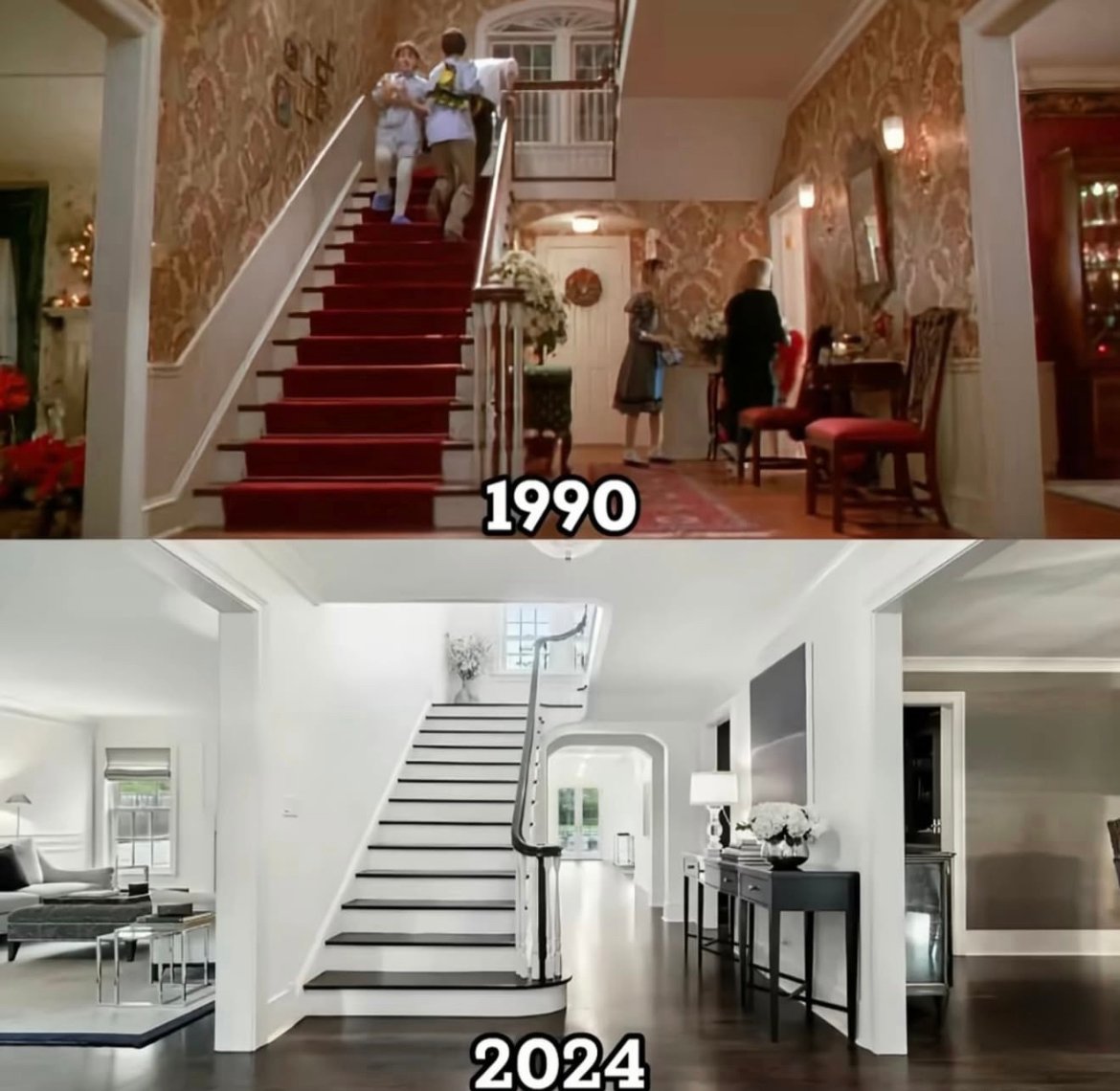 PHOTOS : La maison de « Maman j’ai raté l’avion » en 1990 vs 2025 sur ...