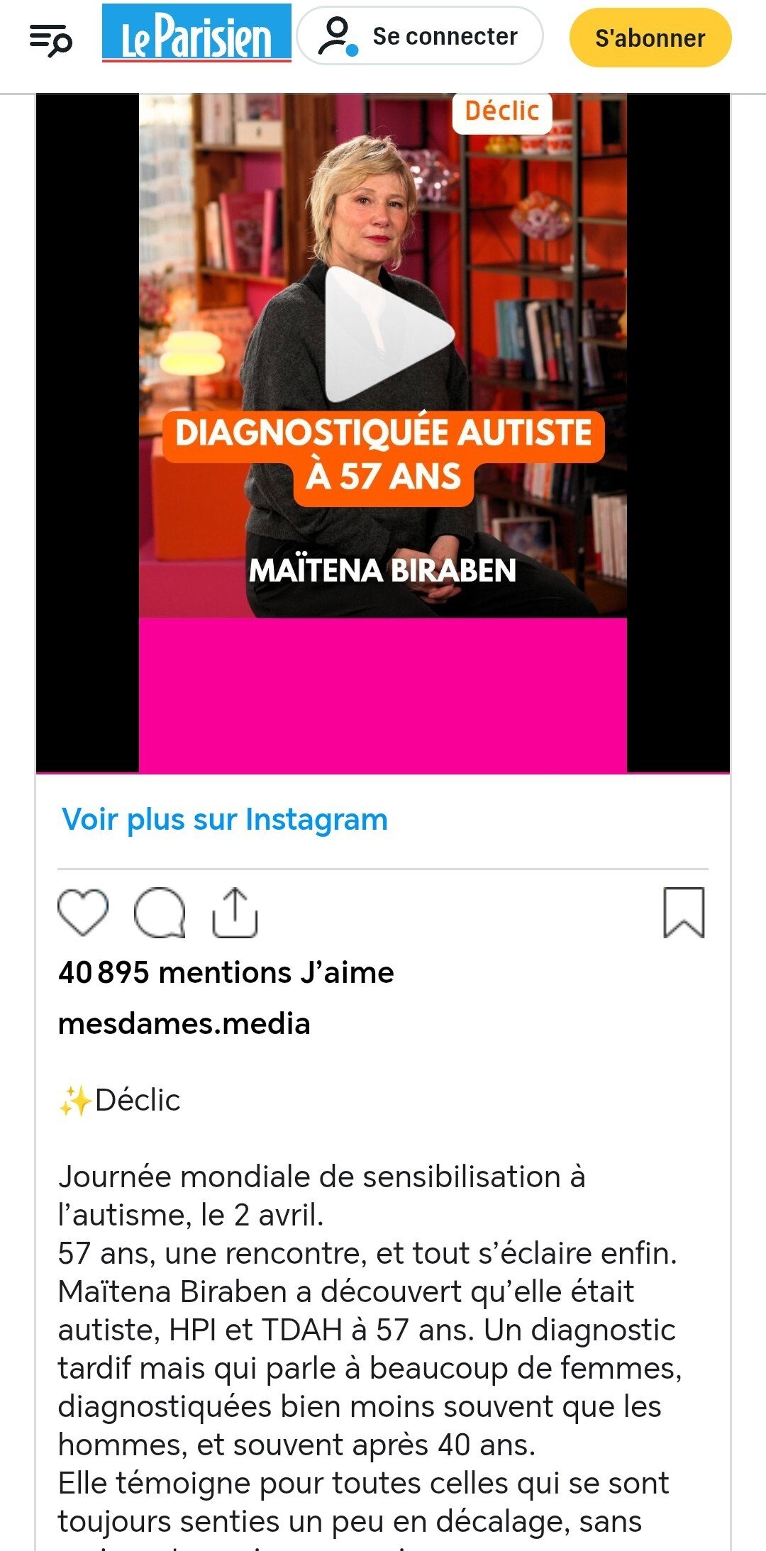L'animatrice TV Maitena BIRABEN diagnostiquée HPI, AUTISTE et TDAH à 57 ...