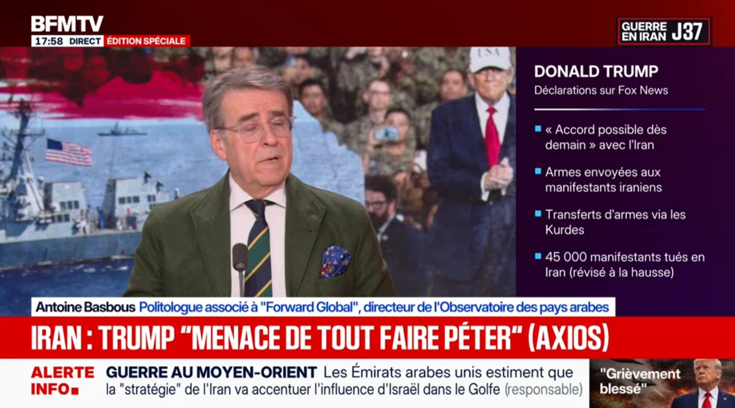 [ALERTE] Trump menace de tout faire péter en Iran sur le forum Blabla ...