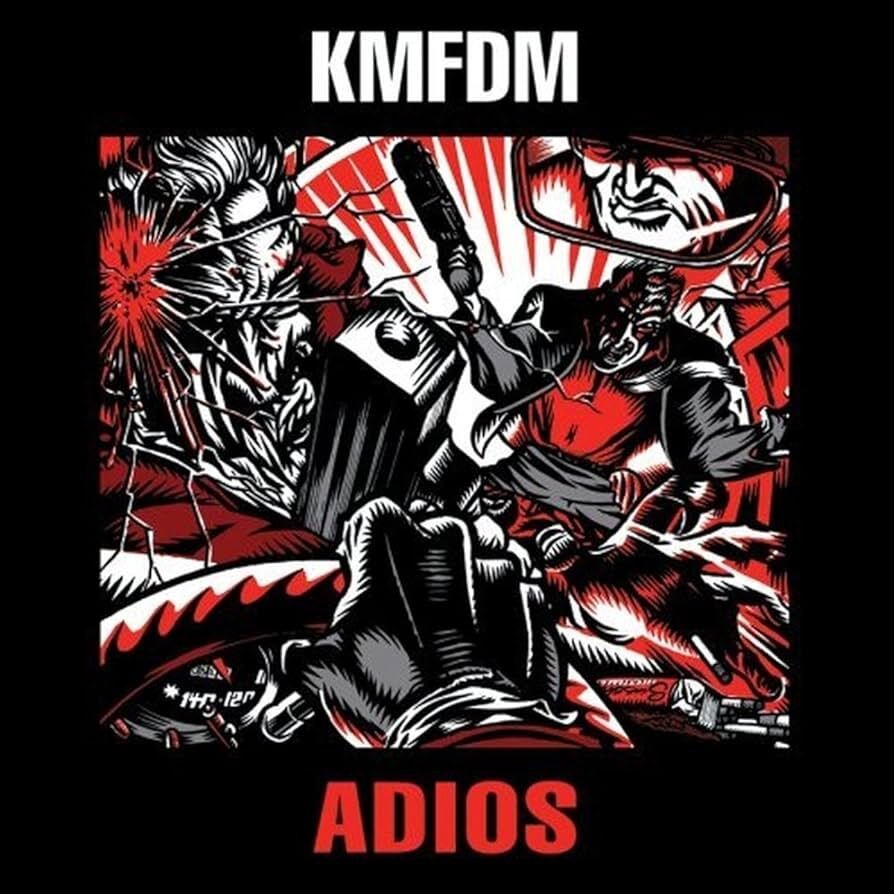 On en parle du groupe KMFDM qui sort un album nommé : "Adios" sur le ...