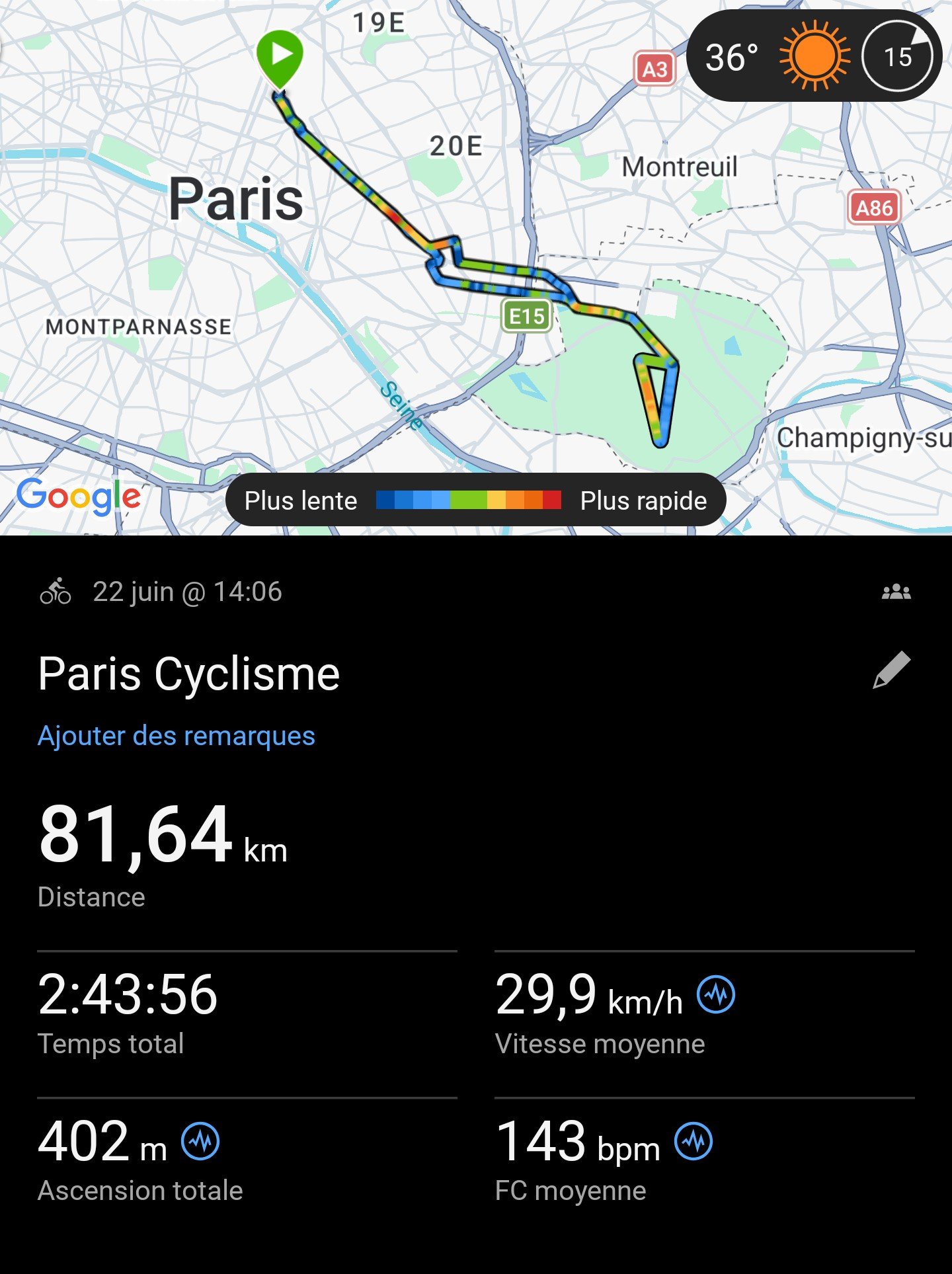 [PHOTO] Je suis allé faire du VÉLO sous 39°C sur le forum Blabla 18-25 ...